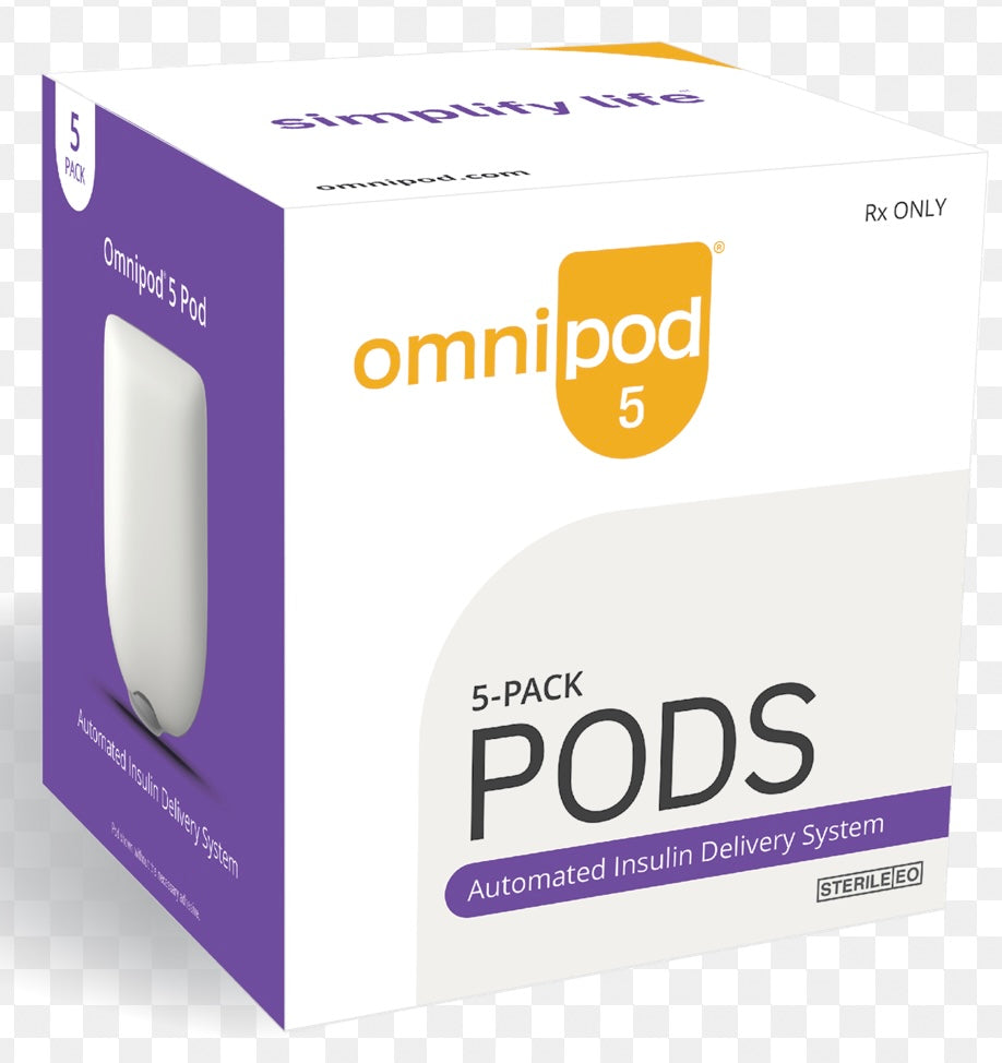 Omnipod 5 pods box of 5 **LOW PRICES** – Everything Diabetes